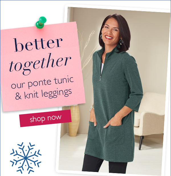 The Perfect Pairing ~ Tunics & Leggings ~ On-Trend Styles! - North Style